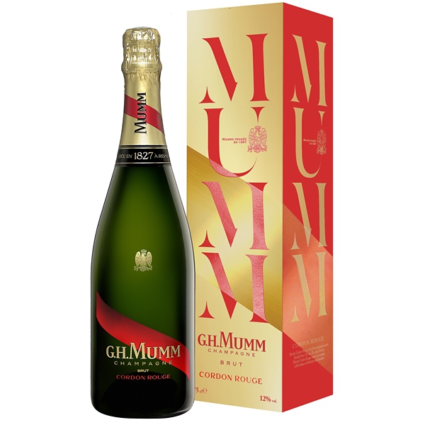Champagne Mumm Cordon Rouge Brut 0,75l Box - DonPealo